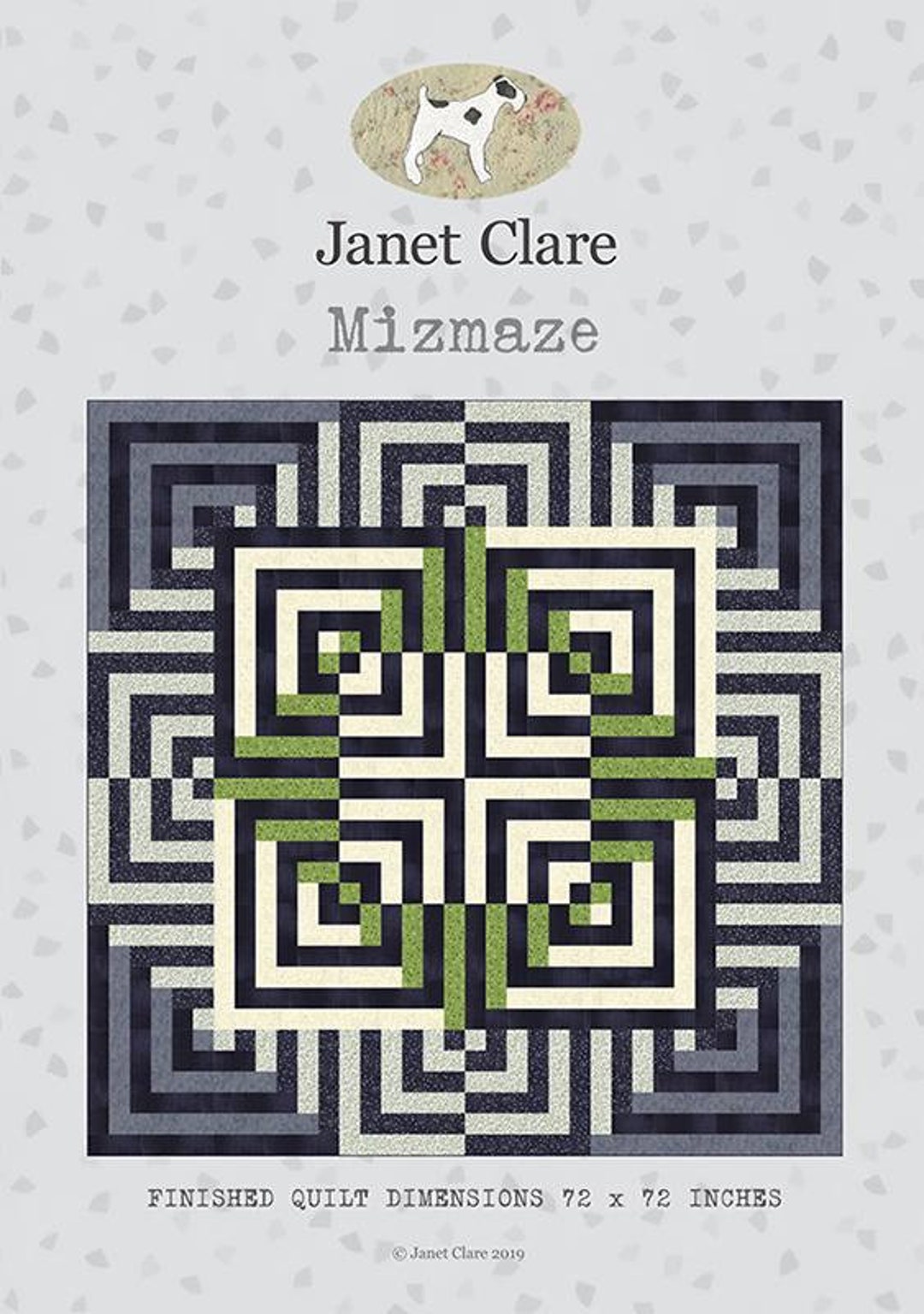 Mizmaze Quilt Pattern From Janet Clare*maze Quilt Pattern*modern Quilt ...
