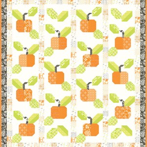 Pumpkin Farm Quilt Pattern*fig Tree Pattern*pumpkin Blossoms Pattern ...