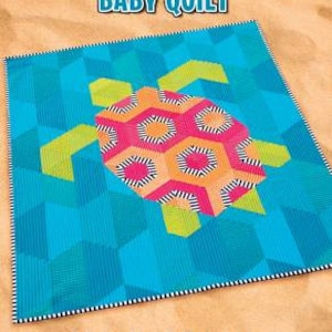 Tully the Turtle Baby Quilt Pattern by the Quilted Life*turtle Quilt ...