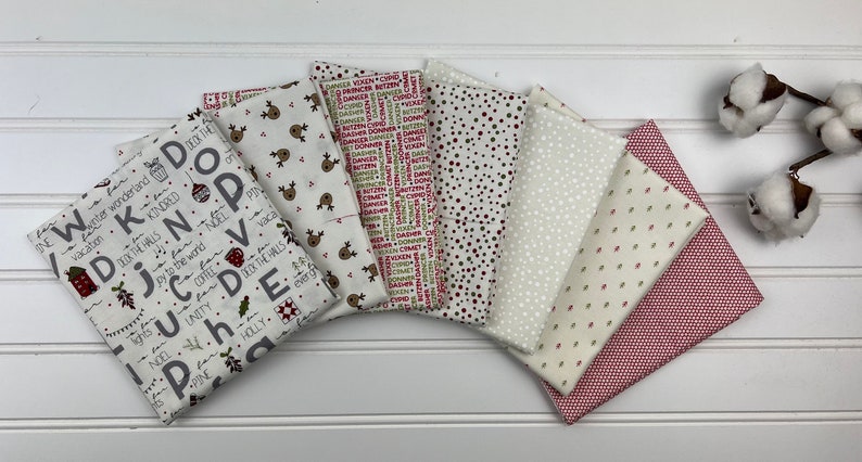 Moda on Dasher Fat Quarter Bundle (CC 55660) Sweetwater Christmas ...