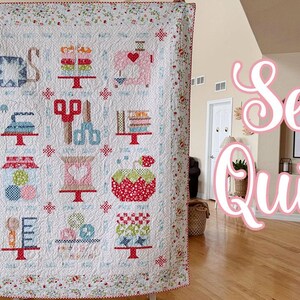 Sew Quilty Quilt Pattern by Erica Made Designs*sewing Machine Quilt ...