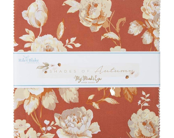 Riley Blake Designs Shades of Autumn Sprigs Orange (C13474-ORANGE) 1/2 ...