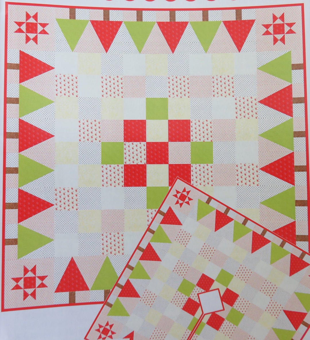 Christmas in the Pines Quilt Pattern* Christmas Quilt*tree Skirt ...
