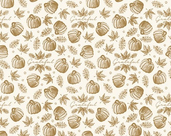 Riley Blake Designs Shades of Autumn Sprigs Orange (C13474-ORANGE) 1/2-YD Increments*autumn ...