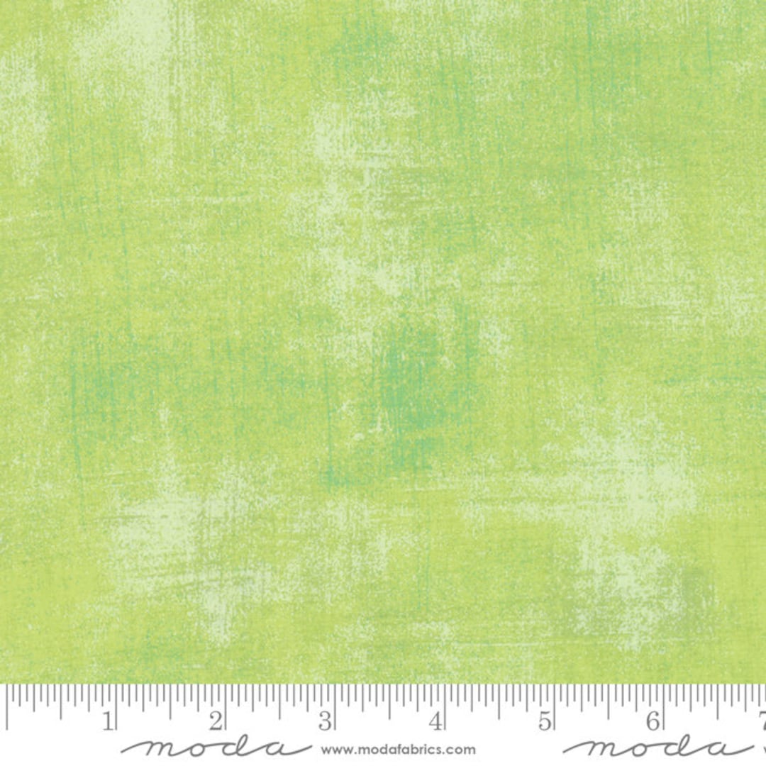Moda Grunge Basics Key Lime*30150 303*1/2 Yard Increments*green Blender ...