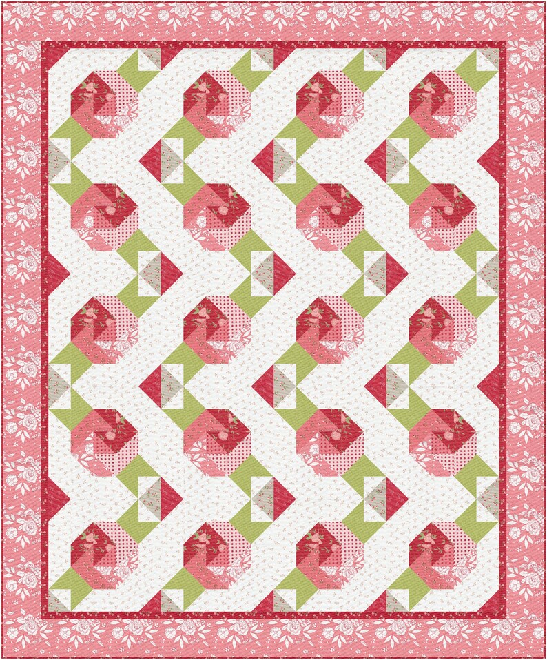 Posy Pops Quilt Pattern by the Quilt Factorybeautiful Day - Etsy