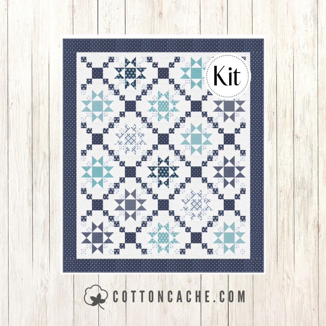 Brightly Quilt Kit Featuring Simply Delightful by Sheri & Chelsi for ...