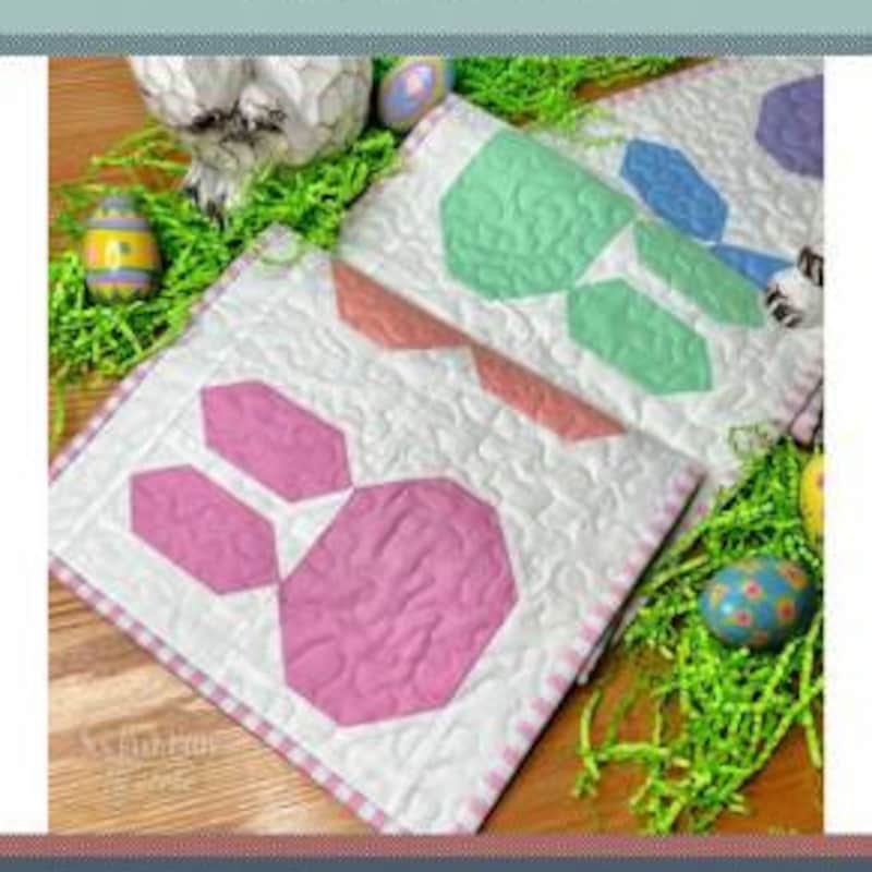 Bunny Table Runner - Etsy