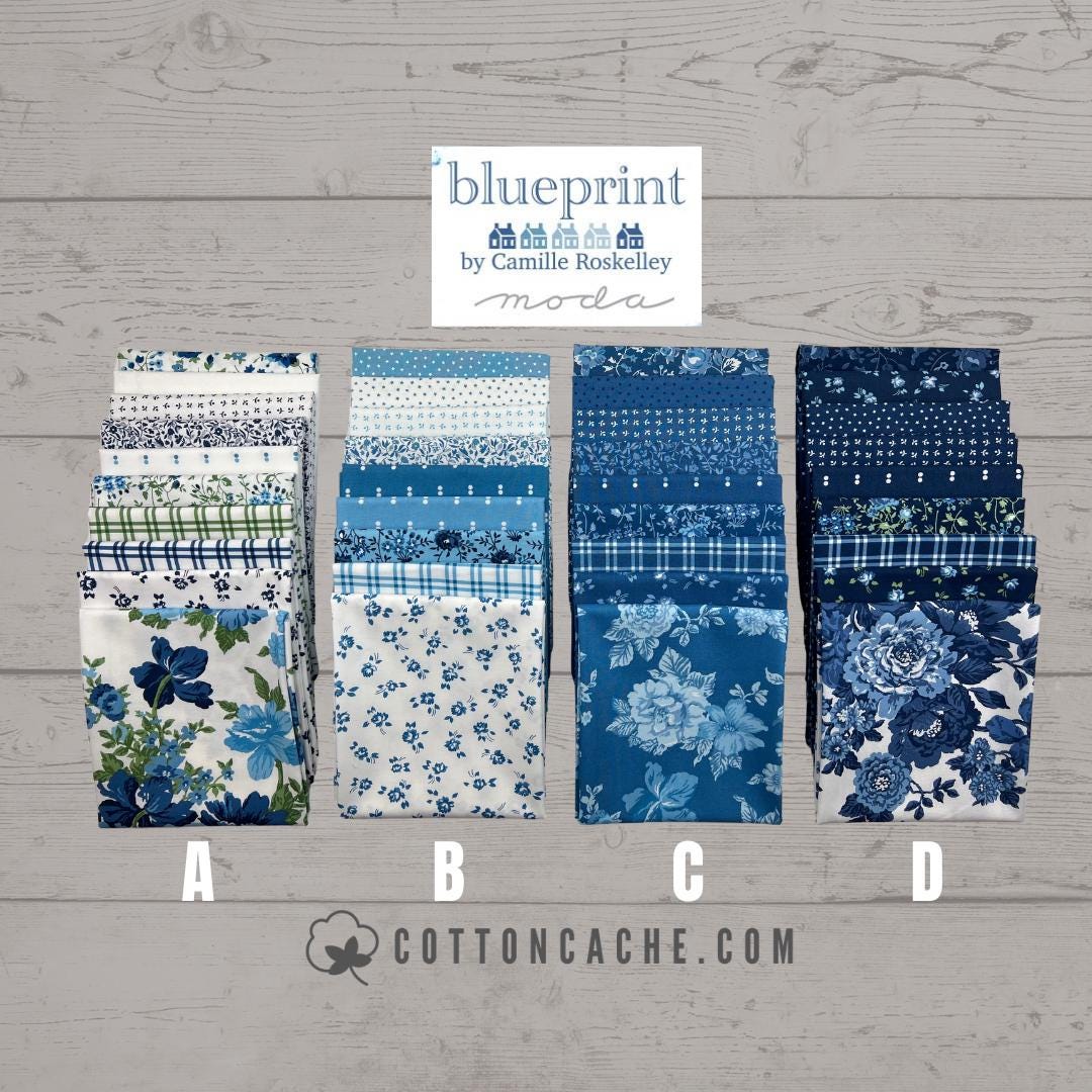 Moda Blueprint Heirloom Fat Quarter Bundle (55330) by Camille Roskelley ...