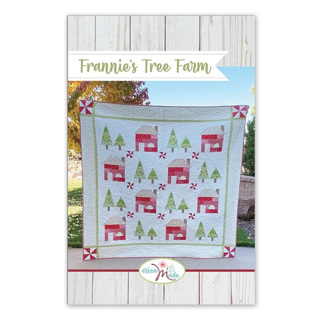 Frannie’s Tree Farm Quilt Pattern*vintage Christmas*christmas Quilt ...