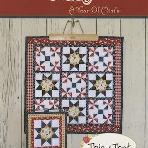 A Year of Minis Quilt Pattern by This & That*mini Quilt of the Month ...