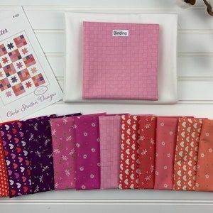Flutter Quilt Kit*star Quilt Kit*star Quilt*valentine Quilt*sincerely Yours Quilt*flutter Quilt ...