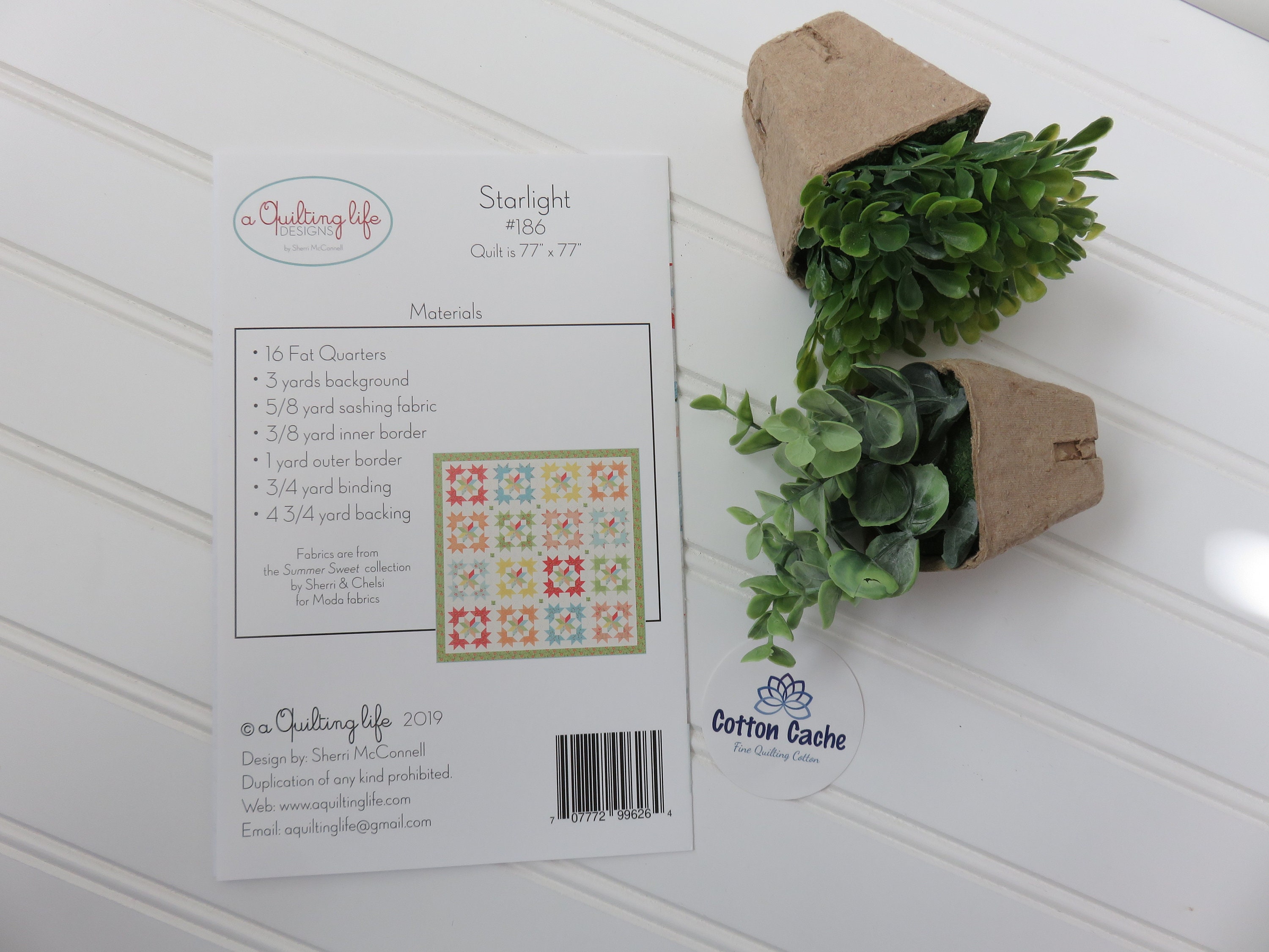 Starlight Quilt Pattern* Starlight by A Quilting Life Designs