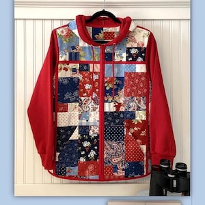 Charming Hoodie Pattern From Quilt Woman.com*quilted Hoodie Pattern ...