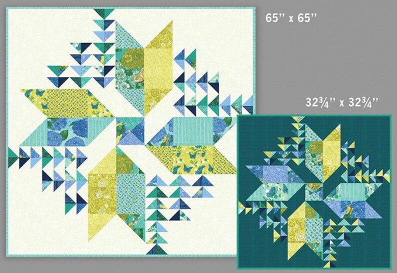 Wind Drifter Quilt Pattern by Robin Pickens Incwind - Etsy