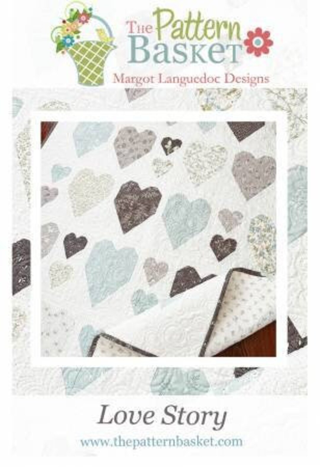 Love Story Quilt Pattern by the Pattern Basket*love Story Quilt*heart ...