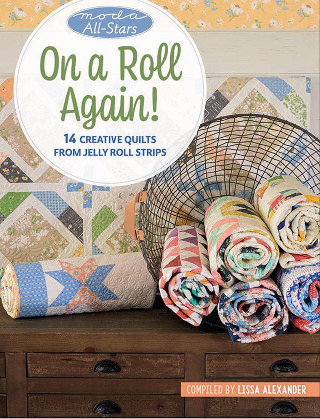 Moda All Stars on A Roll Again*jelly Roll Patterns*on A Roll Again*on A ...