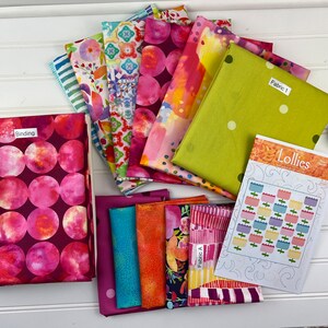 Lollies Quilt Kit Featuring Gradients Auras by Moda (CCK 100133 ...