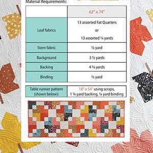 Fall Leaves Quilt Pattern by Cluck Cluck Sew*autumn Quilt*leaves*autumn ...