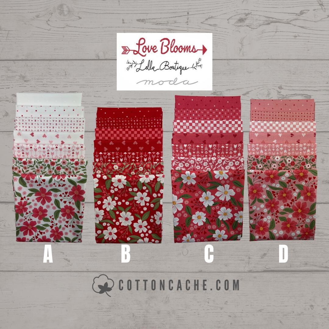 Moda Love Blooms Fat Quarter Bundle (CC5220) Fat Quarters*lella ...