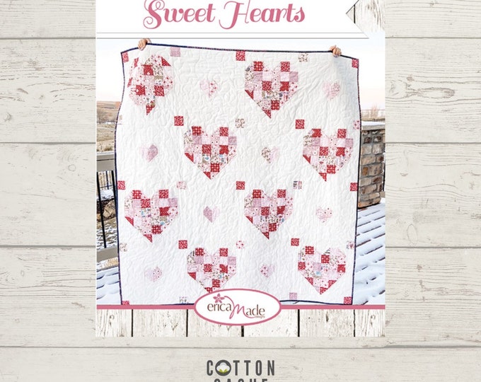 Heart Strings Quilt Pattern by V and Coheart Quiltombre Quiltombre Heart Quiltvalentine ...