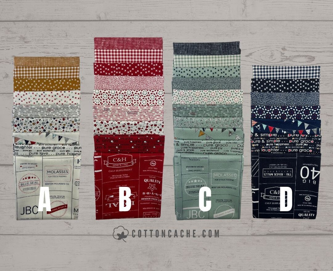 MODA Vintage Fat Quarter Bundle by Sweetwater (CC 55650) Sweetwater ...