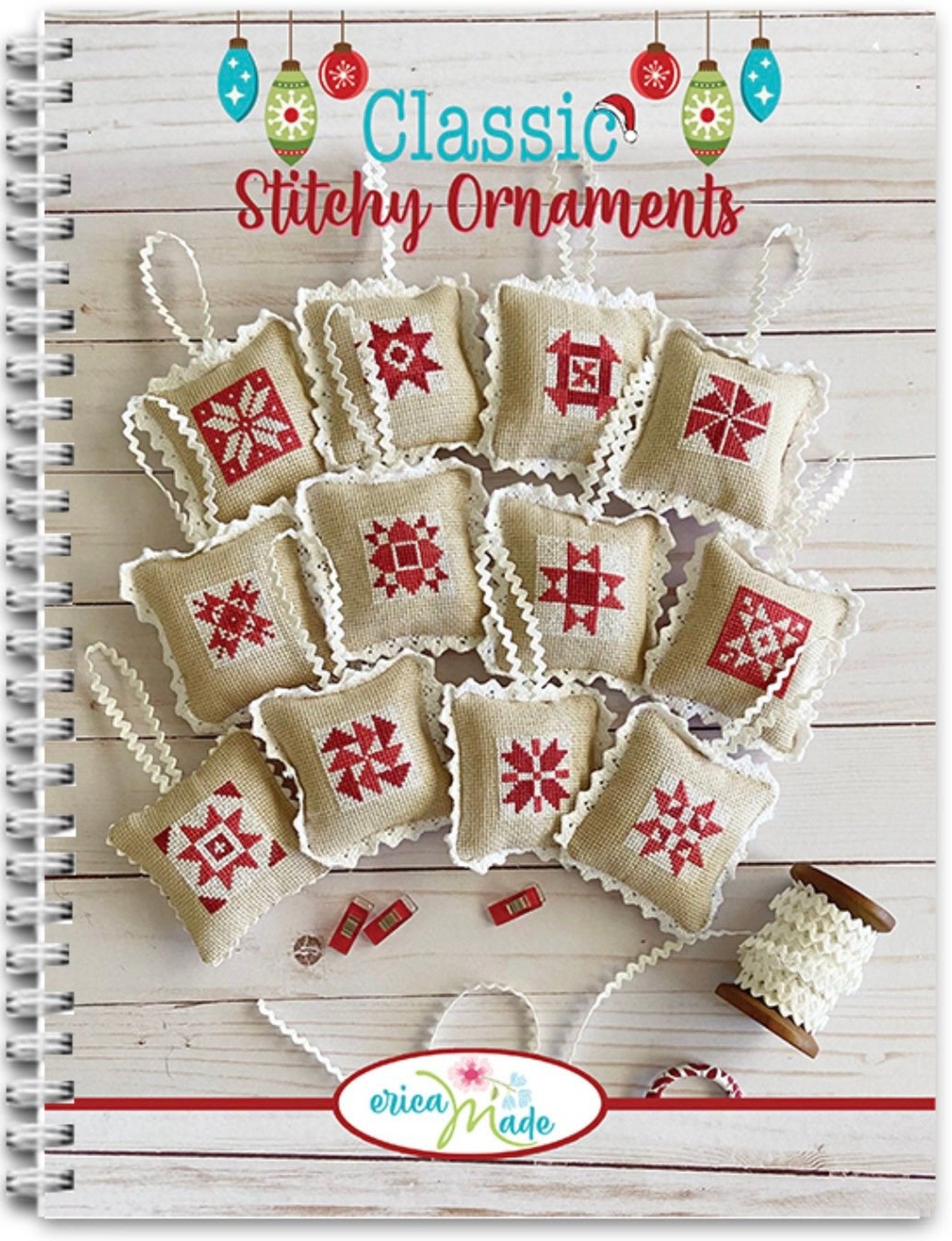 Classic Stitchy Ornaments Patterncounted Cross Stitch - Etsy