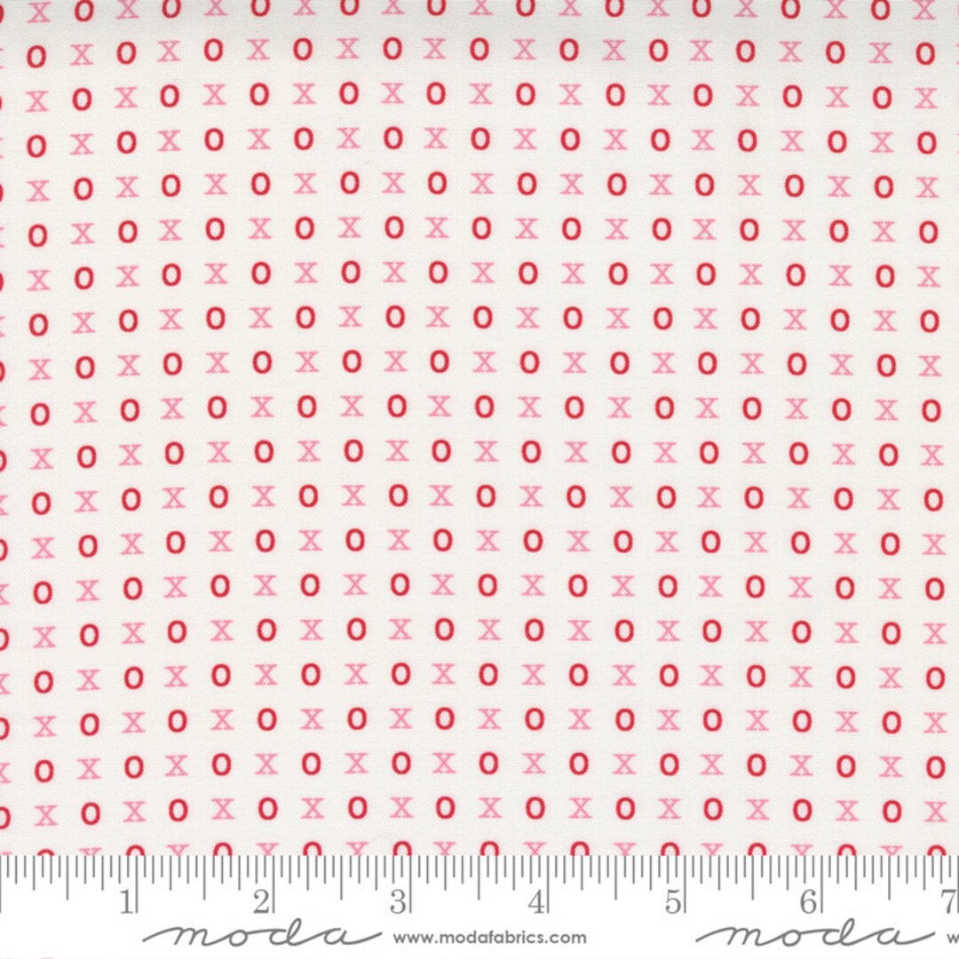 Moda Holiday Love XOXO Sugar*20754 11*1/2 Yard Increments*holiday Love ...