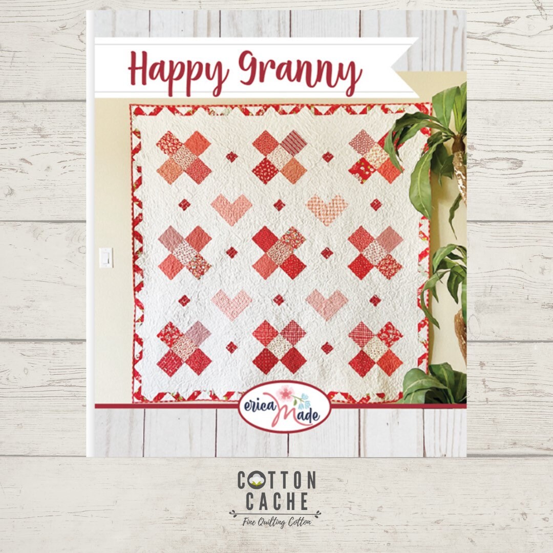 Happy Granny Quilt Pattern by Erica Made*happy Granny Quilt*granny ...