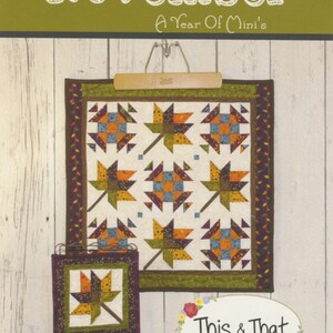 A Year of Minis Quilt Pattern by This & That*mini Quilt of the Month ...