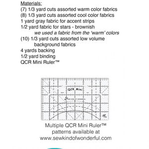 Moon Dance Revival From Sew Kind of Wonderful*qcr Mini Ruler Quilt ...