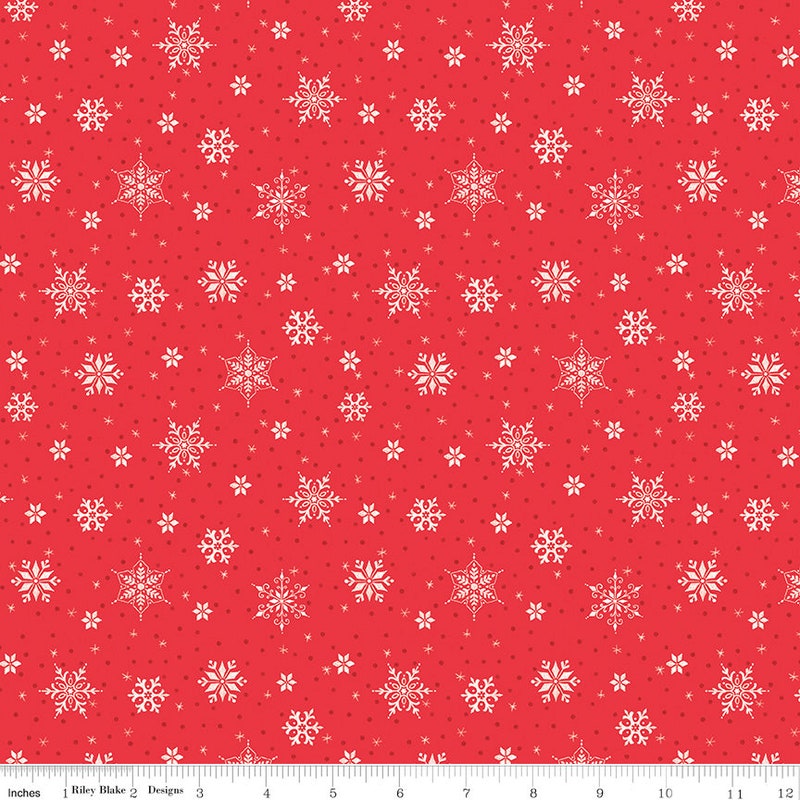 Snowflake Fabric - Etsy