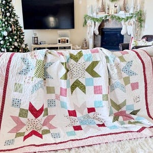 Biggie Barn Star Quilt Pattern by Erica Made*barn Star Quilt*star Quilt ...