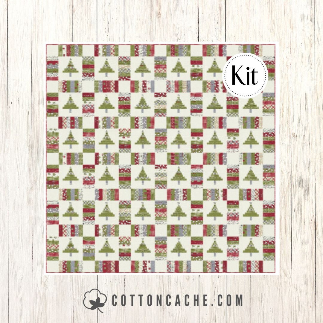 Fresh Cut Quilt Kit Featuring Blizzard by Sweetwater (CCK 10080)