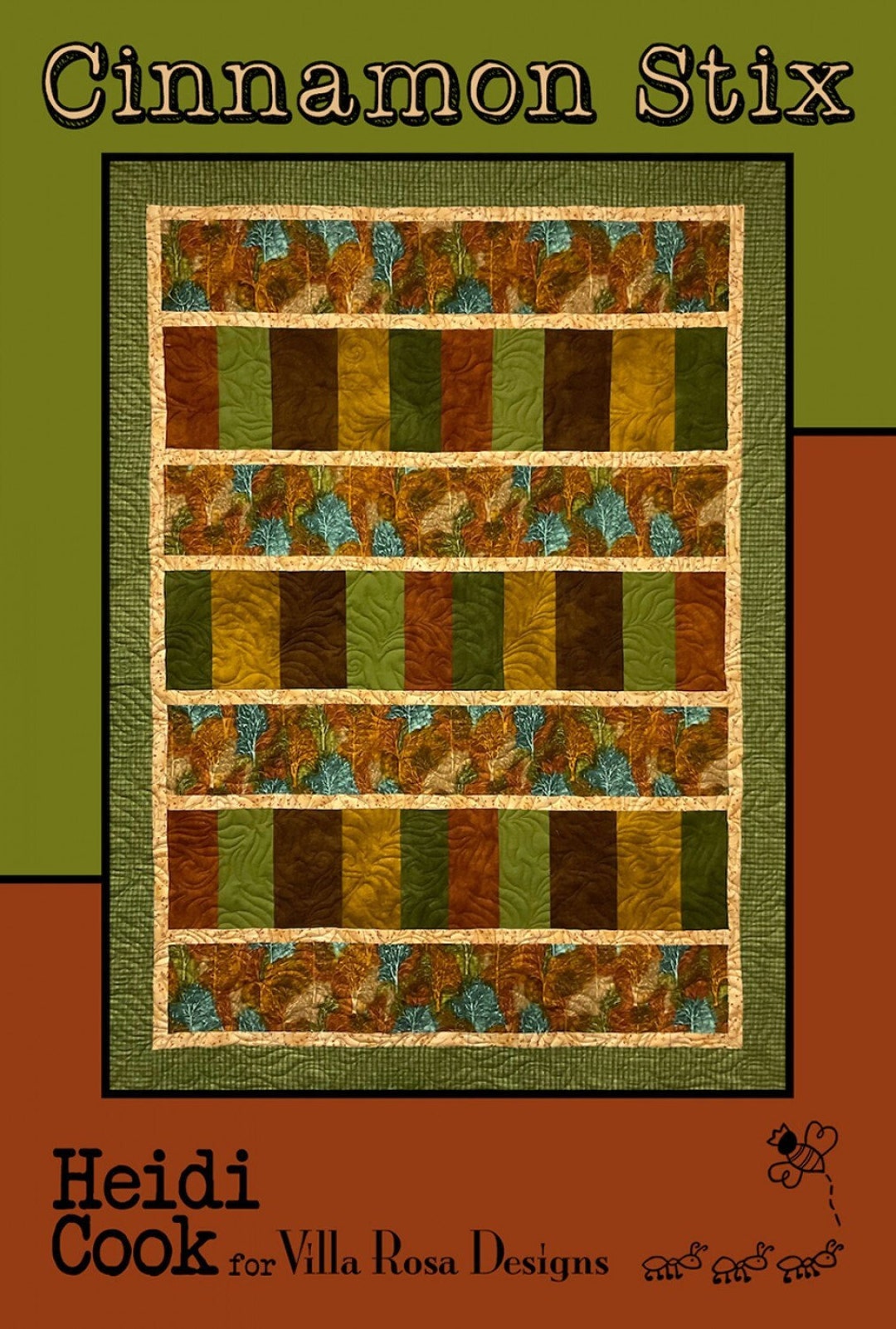Cinnamon Stix Quilt Pattern From Villa Rosa Designs*beginner Quilt ...