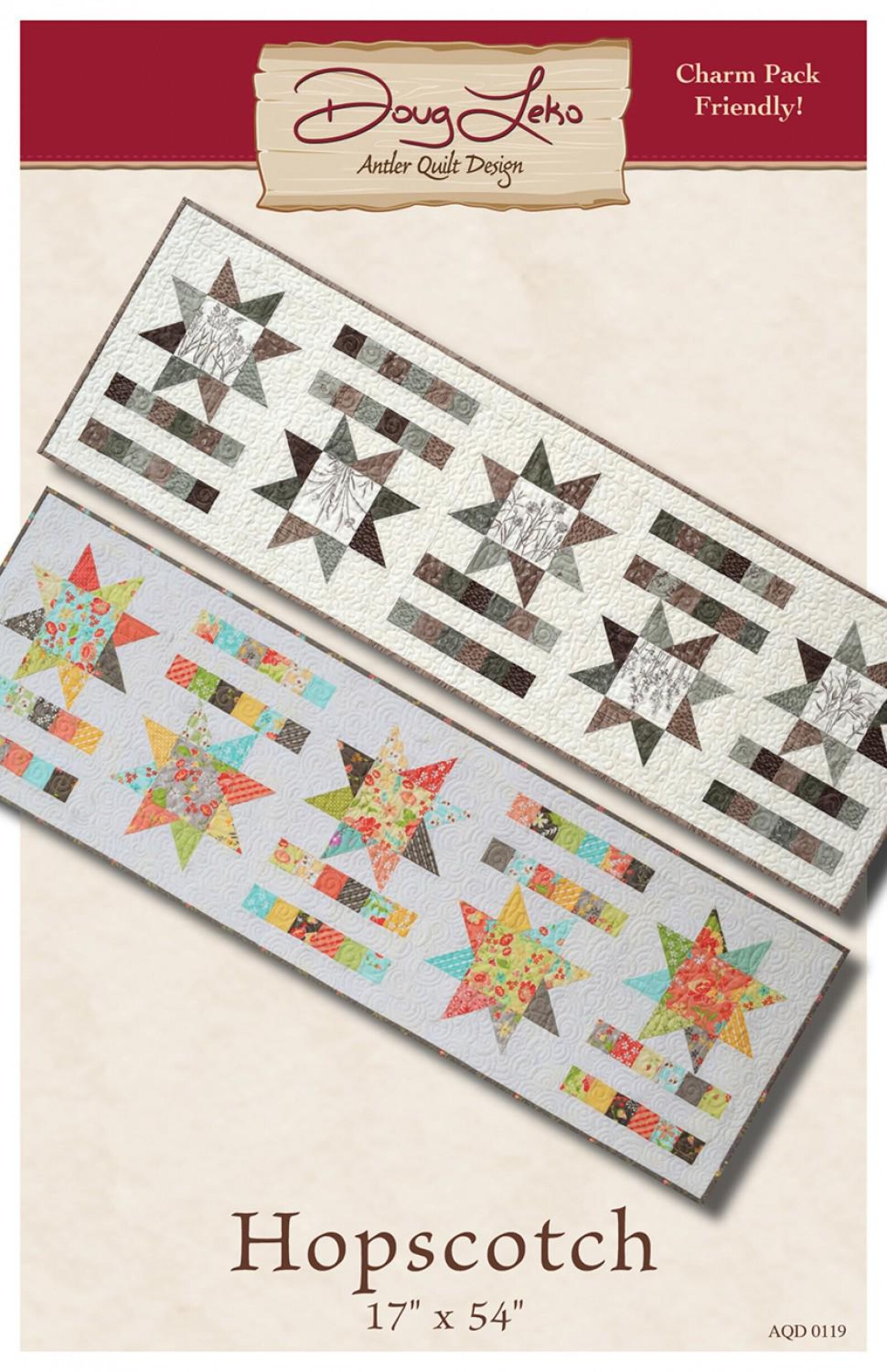 Hopscotch Table Runner Pattern From Antler Quilt Design*table Runner ...