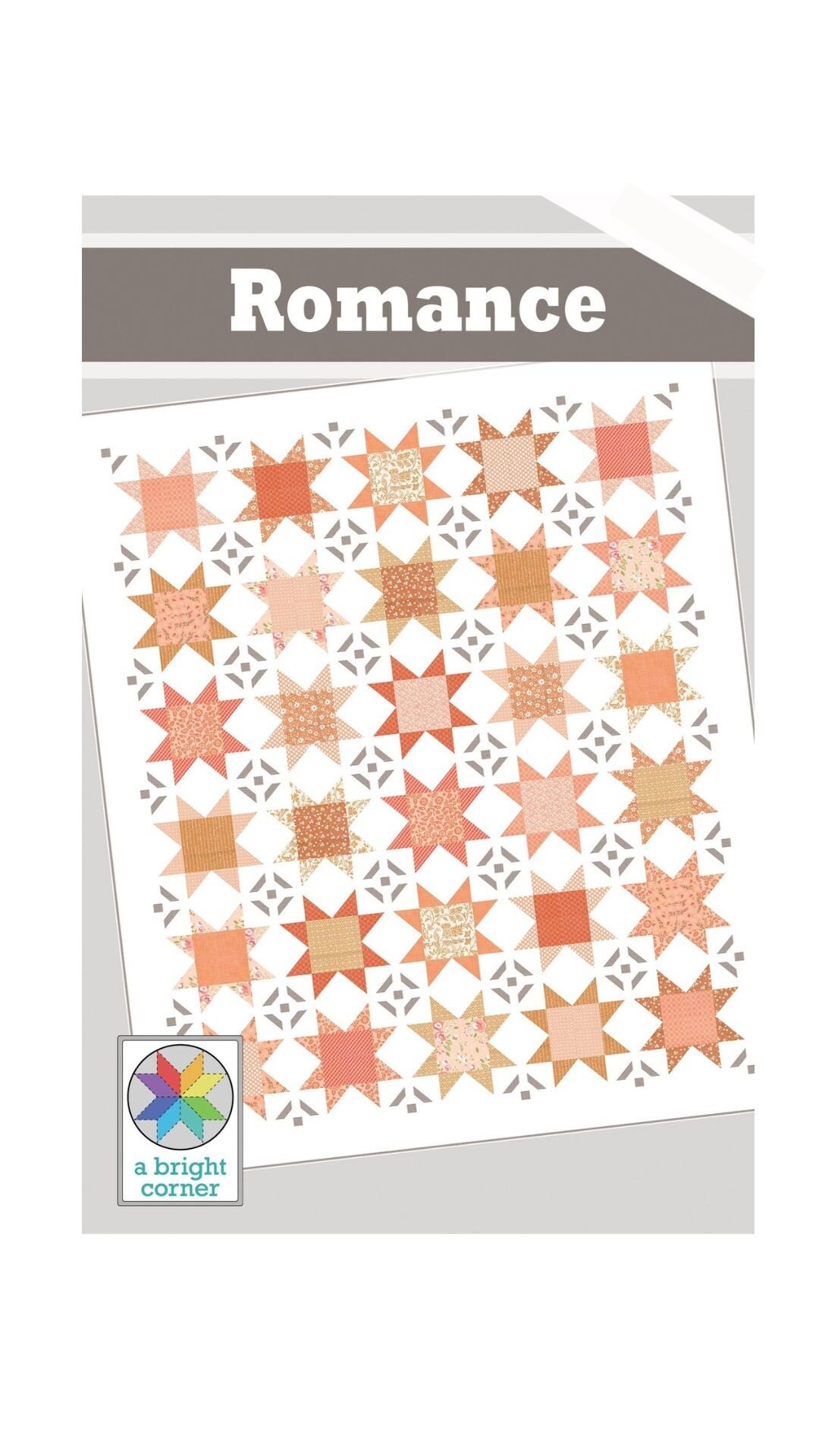 Romance Quilt Pattern From A Bright Corner*star Quilt Pattern*star ...