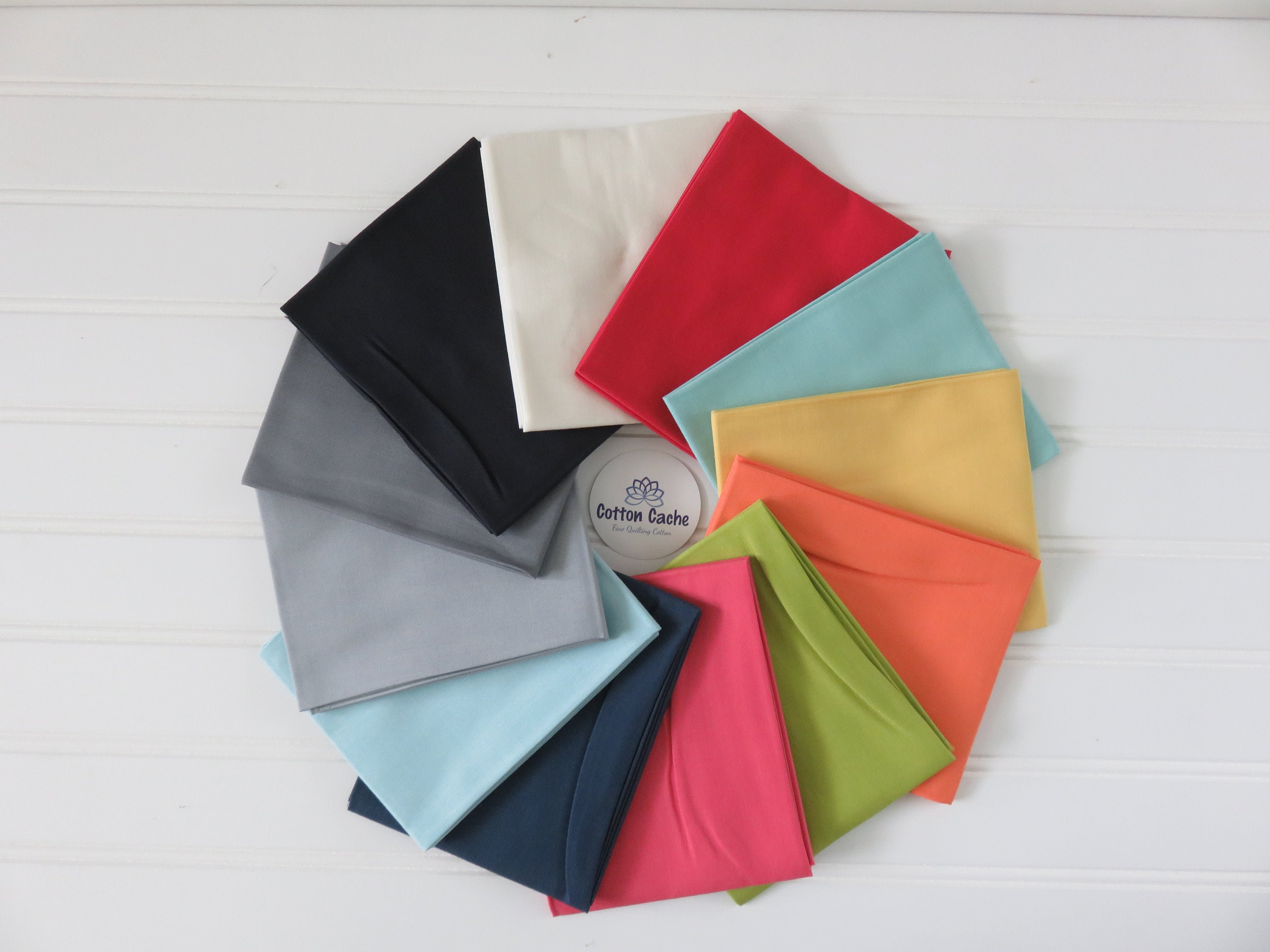 Moda Bella Solids Sweetwater FQ Bundle (9900ABSW)