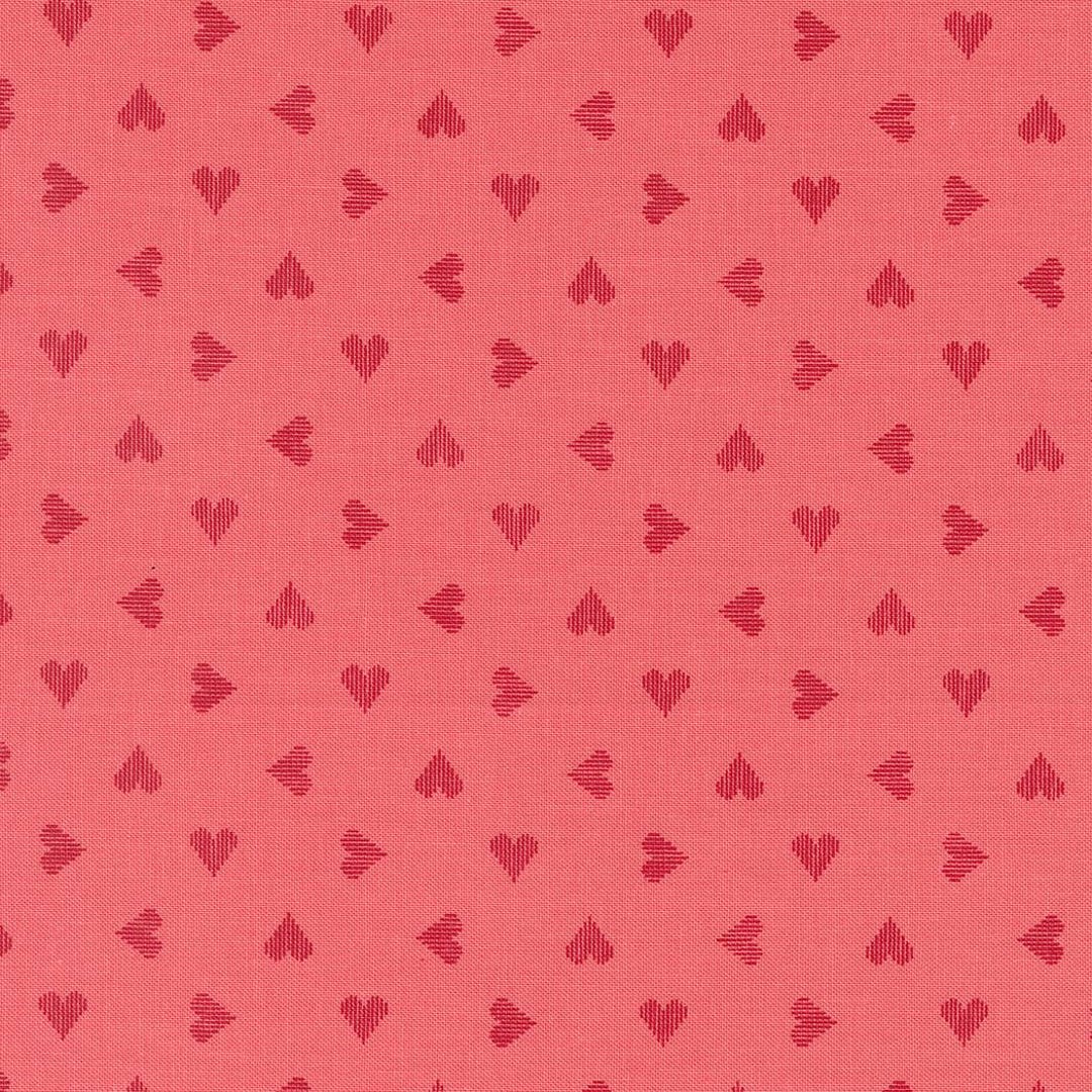 Moda Love Blooms Sweetheart Lipstick (5223 13) 1/2-YD Increments*lella ...