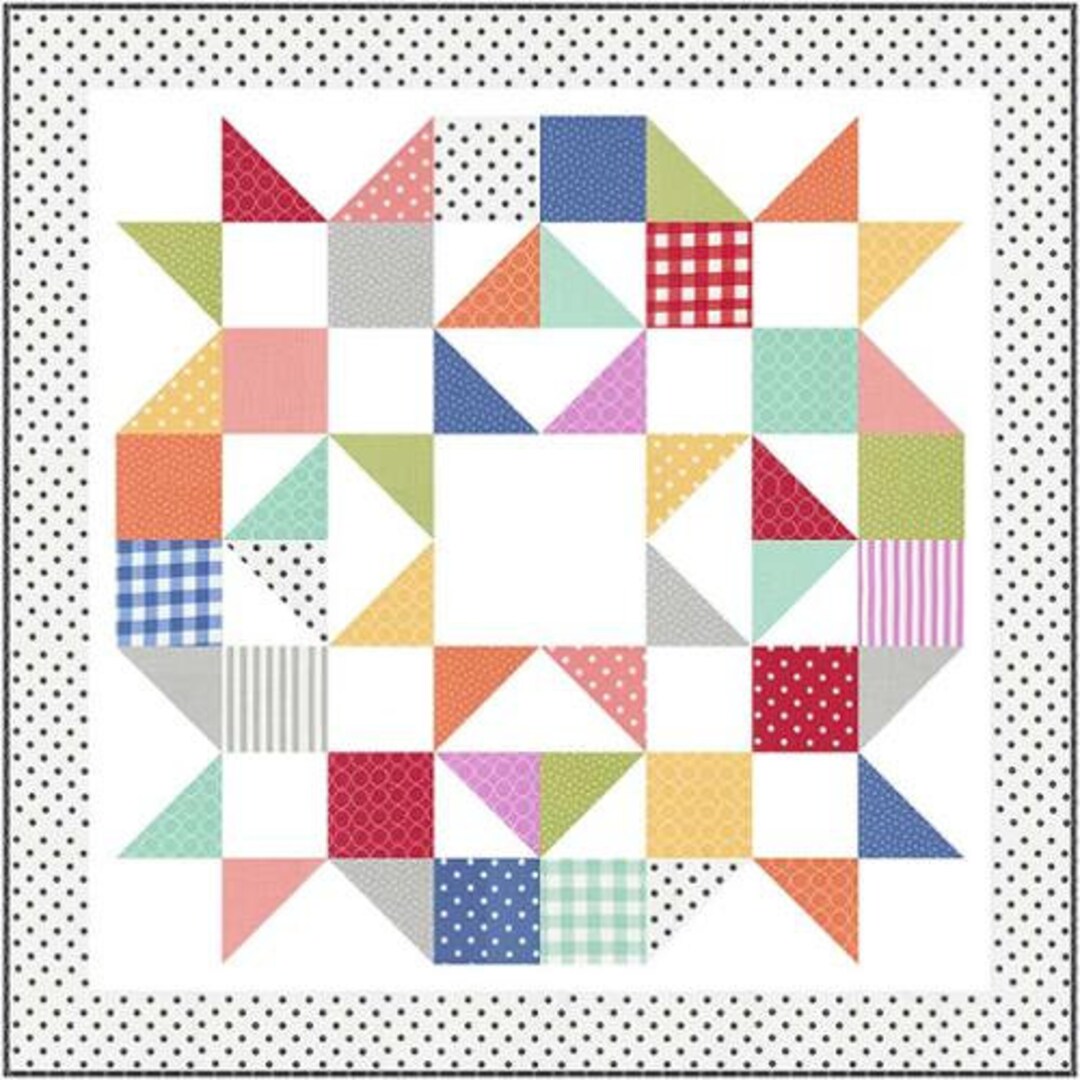 Barn Star 7 Quilt Pattern by Coriander Quilts*barn Star Quilt Pattern ...