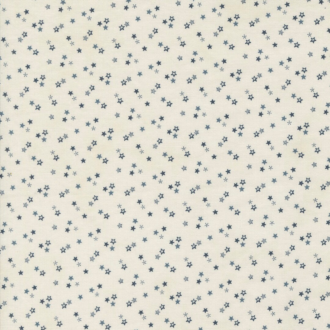 Moda Snowman Gatherings IV Snowy Night Snow (49256 11) 1/2-YD ...