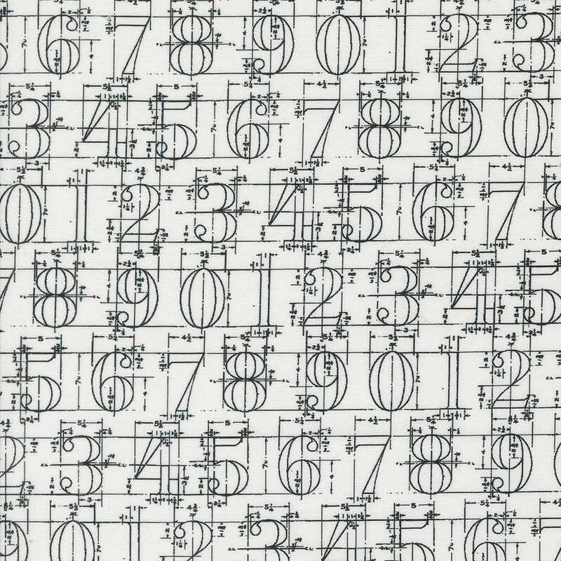 Fabric Numbers - Etsy