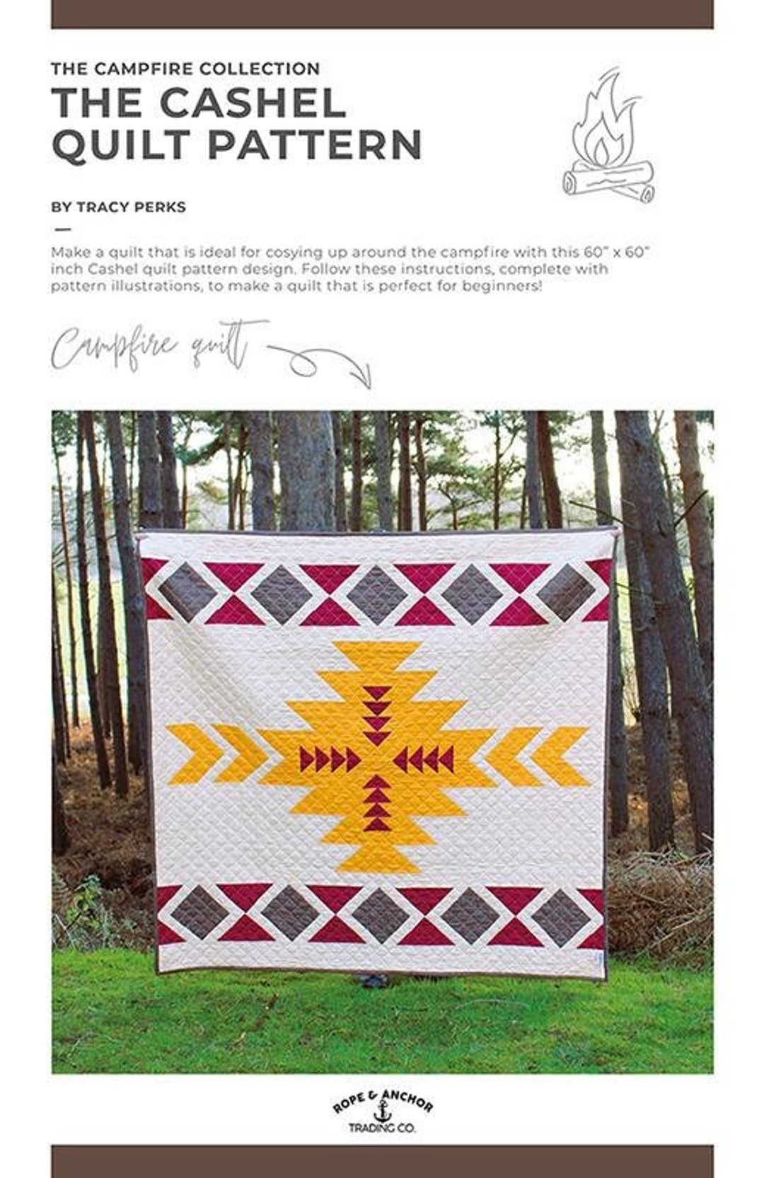 Cashel Quilt Pattern by Rope & Anchor Trading Co*rustic Quilt Pattern ...