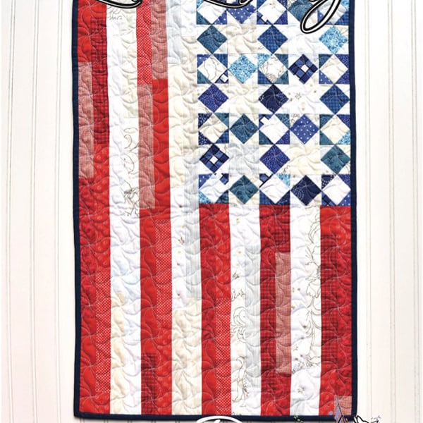 American Flag Quilt - Etsy