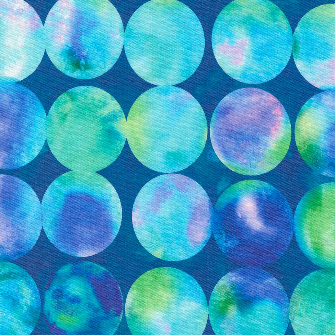 Moda Gradients Auras Big Dot Sapphire (33734 17) 1/2-YD Increments ...