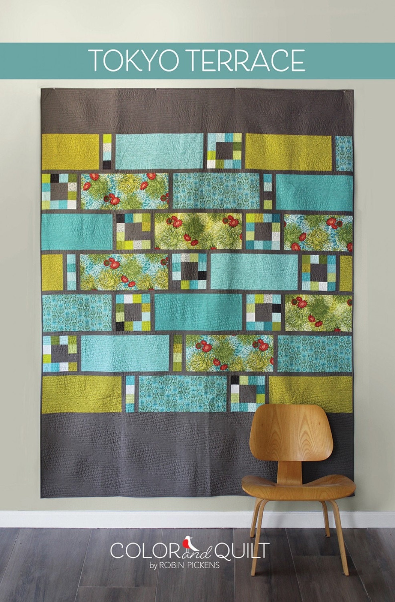 Tokyo Terrace Quilt Pattern by Robin Pickens Inc*beginner Quilt Pattern ...