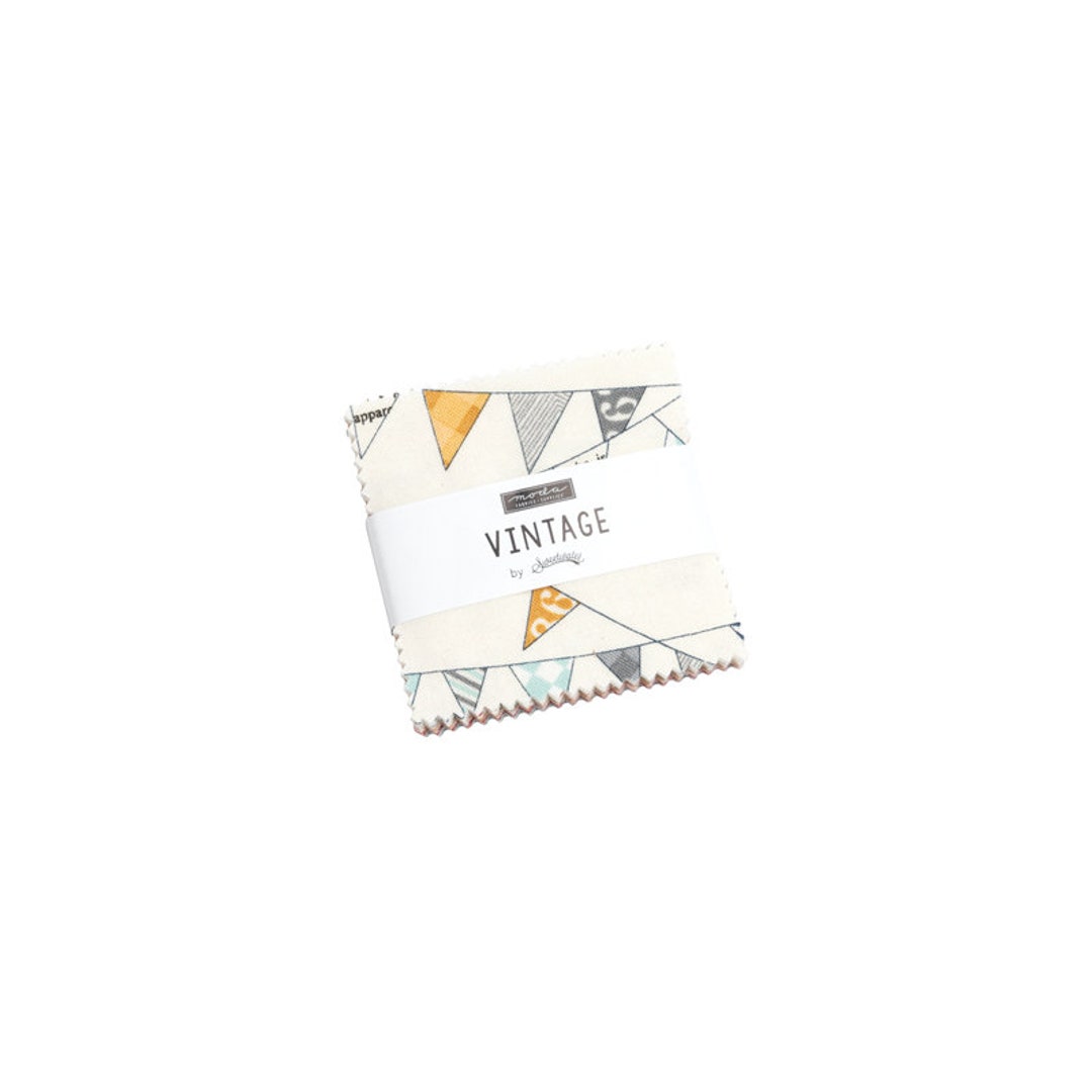 MODA Vintage Mini Charm Pack by Sweetwater (55650MC) Sweetwater Vintage ...