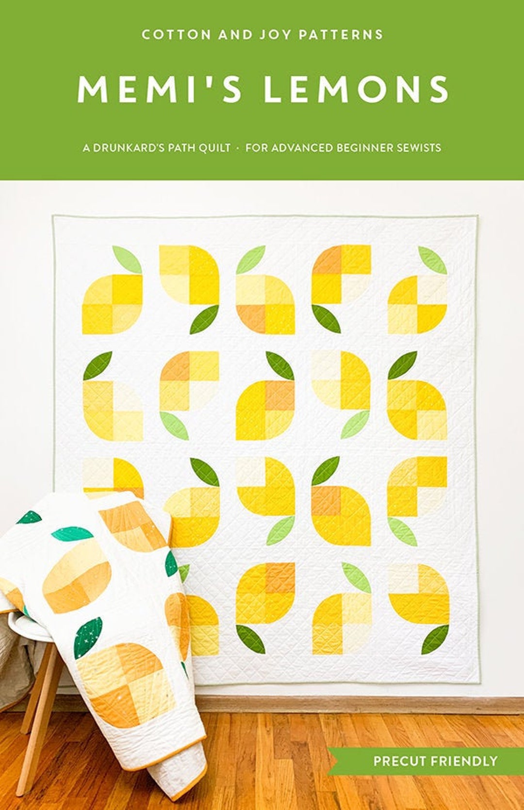 Memi's Lemons Quilt Pattern*lemon Quilt Pattern*lemons*memi's Lemons ...