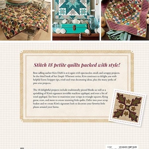 Simple Whatnots III Quilt Pattern Book by Kim Diehl*quilt Patterns ...