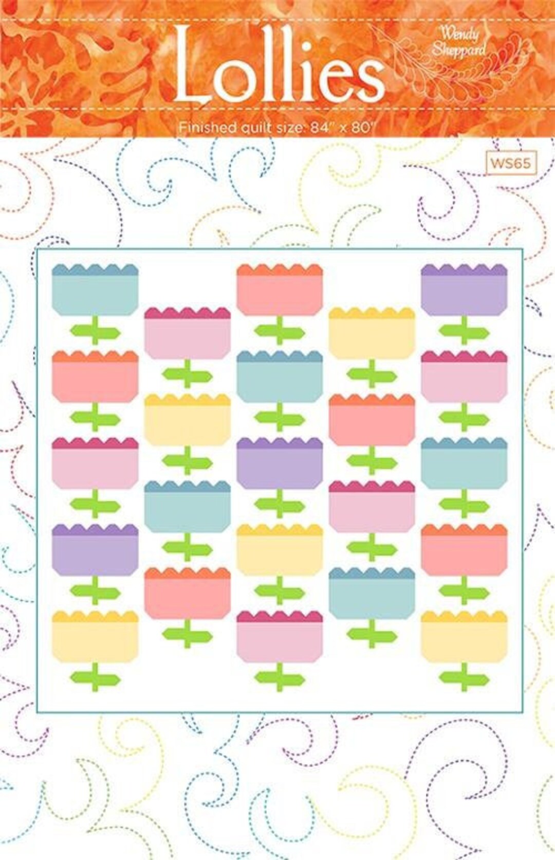 Lollies Quilt Pattern by Wendy Sheppard*spring Quilt Pattern*spring ...